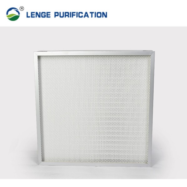 Quality U15 99.9995 % Aluminum Frame ULPA Filter For Cleanroom Environments for sale