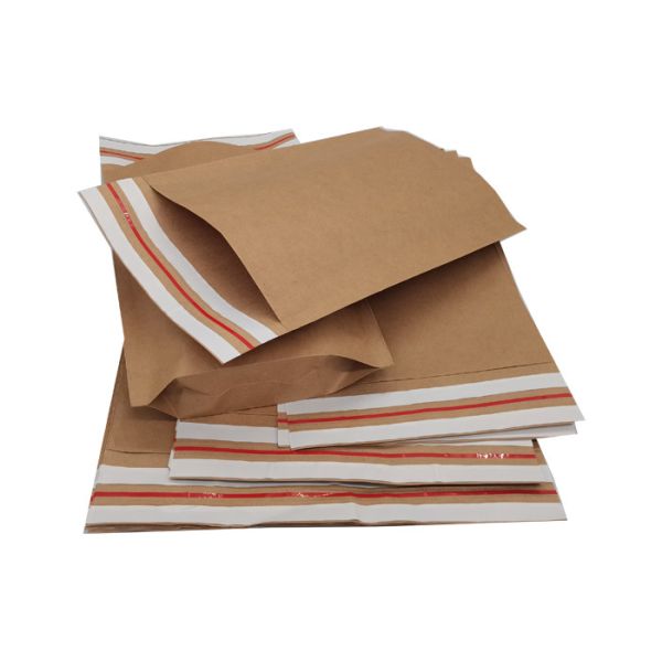 Quality 100% Sustainable 1 Layer Paper Mailing Bags Biodegradable Compostable for sale