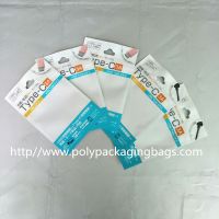Quality Color Clip Chain Packaging Poly Bags 10.5 * 15 for Noodle Line / USB / Car Charger for sale