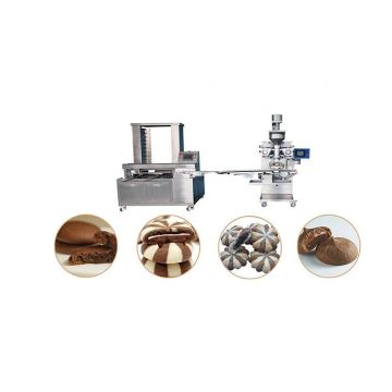 Quality Delta Touch Screen Chocolate Cookies Forming Machine With Double Fillings for sale