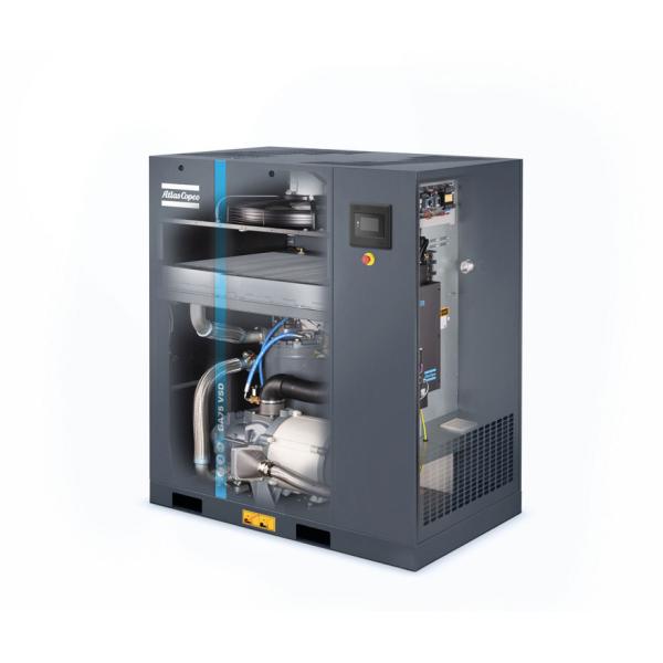 Quality Frequency Conversion Atlas Screw Air Compressor GA 90VSD for sale