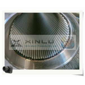 Quality Stainless Steel Deep Water Well Screen Pipe 300mm Diameter Non Magnetic for sale