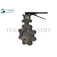 Quality Metal Seated High Temperature Butterfly Valve Anti - Leakage With Long Service for sale