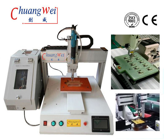 Quality Absorption Type Automatic Screw Tightening Machine With PLC Control for sale
