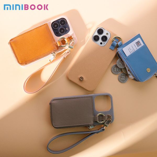 Quality Compatible For Iphone Minibook Multi-functional Phone Accessories Mobile Case Wallet for sale