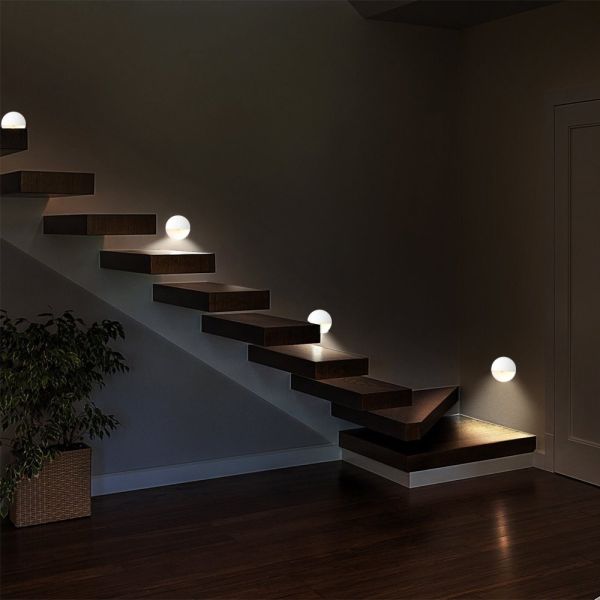 Quality 120g 6*SMD3528 Battery Operated Motion Sensor Light Wireless Installation for sale