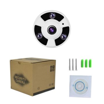 Quality 5MP WIFI Camera 360 degree Panoramic Fisheye 360 Degree Network smart home IP HD for sale