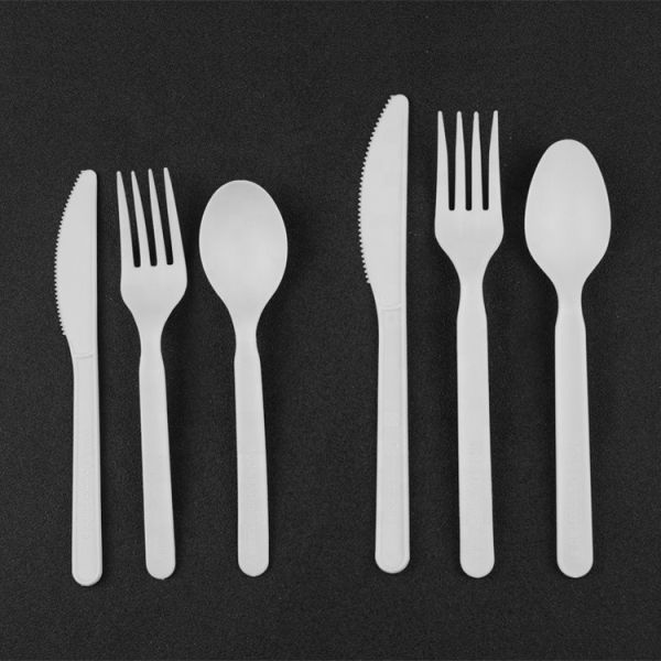 Quality Flatware Biodegradable Cpla Fork and Tea Spoon Knife for Everyday Eco-Friendly for sale