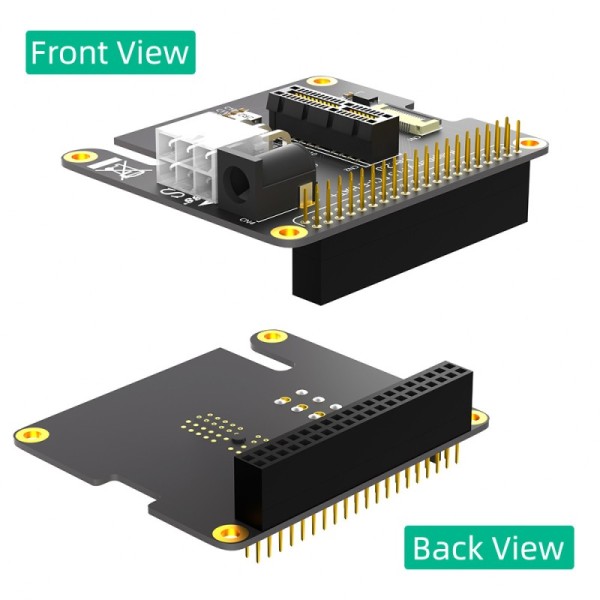 Quality Raspberry Pi PCI E 1x Adapter 12V Pcie 1x To 16x 12V Power for sale