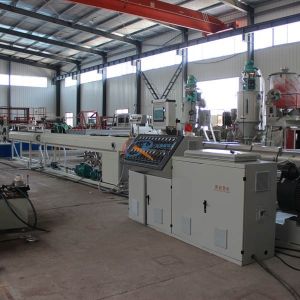 Quality ABB 110mm Single Screw PP PE Plastic Pipe Making Machine for sale