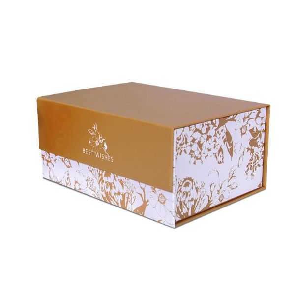 Quality Cardboard Paper Folding Paper Box Packing Recyclable Folding Magnetic Gift Box for sale
