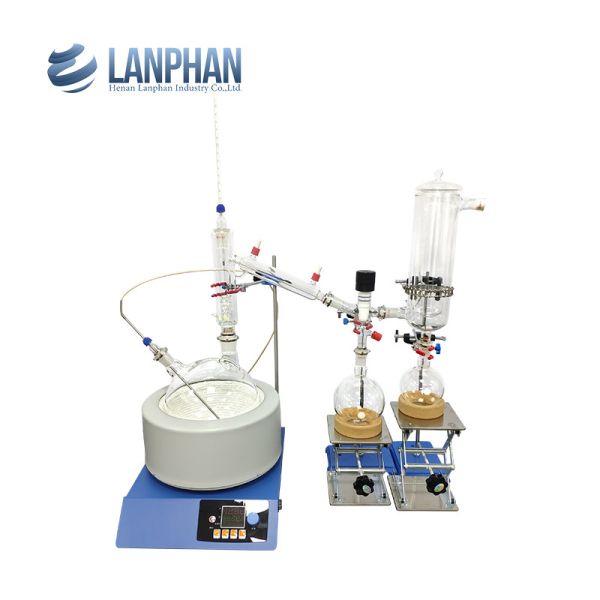 Quality Short Path Distillation Equipment Lab Crystallizer High borosilicate G3.3 for sale