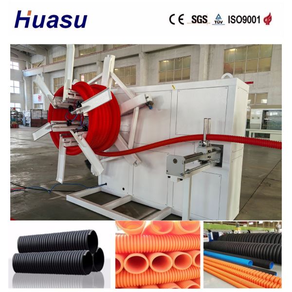 Quality PLC Controlled Full Automatic Single Wall Corrugated Pipe Extrusion Line for 32 for sale
