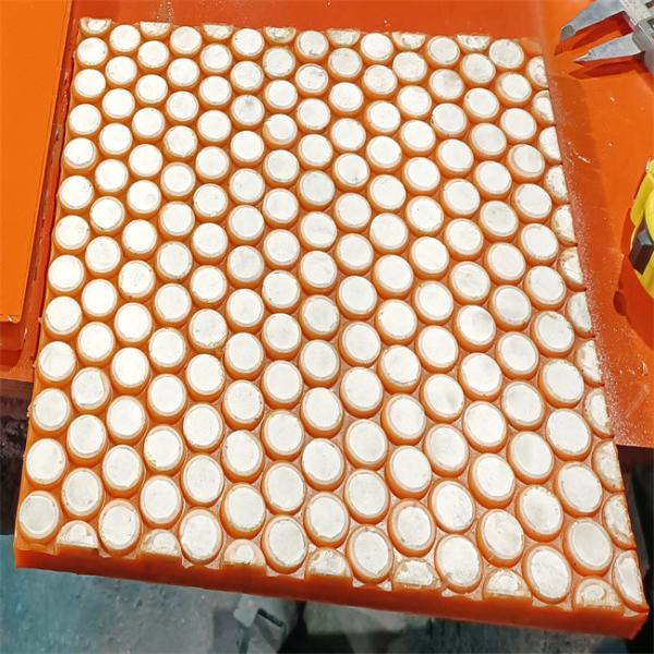 Quality Industrial Ceramic Chute Lining Polyurethane PU Magnet Backed Lining for sale