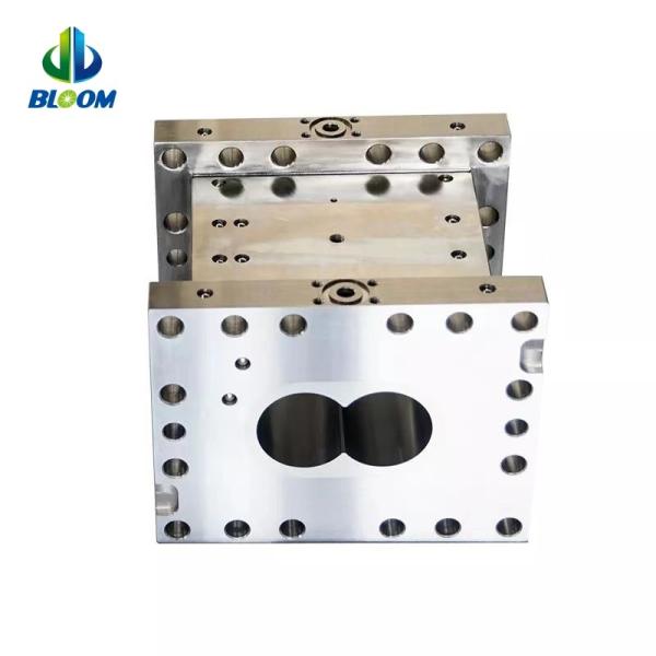 Quality Bimetallic Screw Barrel Extruder Shaft Extruder Barrel Tunnel For PEEK for sale