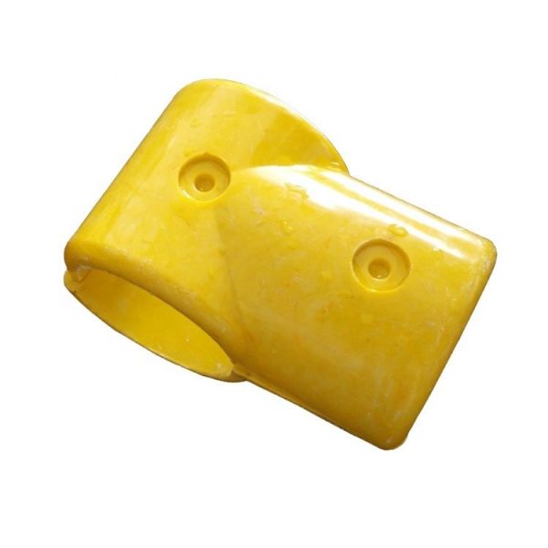 Quality FRP Handrail Accessories Elbow/Baseplate/Cross Tee/Side Post Base for Safety for sale