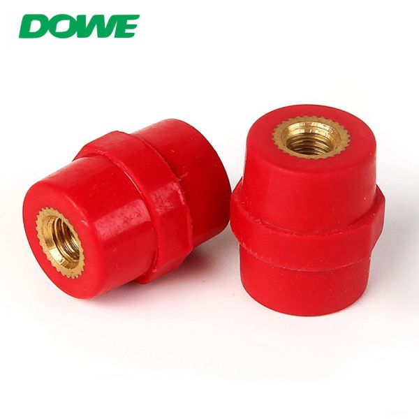Quality Red Low Voltage SM Busbar Insulator Plastic Standoff Support Isolator for for sale