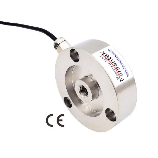 Quality Low Height Compression Force Transducer 500N 1KN 2KN 3KN Pancake Loadcell for sale