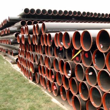 Quality DIN 1629 Petroleum Round Hot Rolled Seamless Steel Tube Varnished for sale
