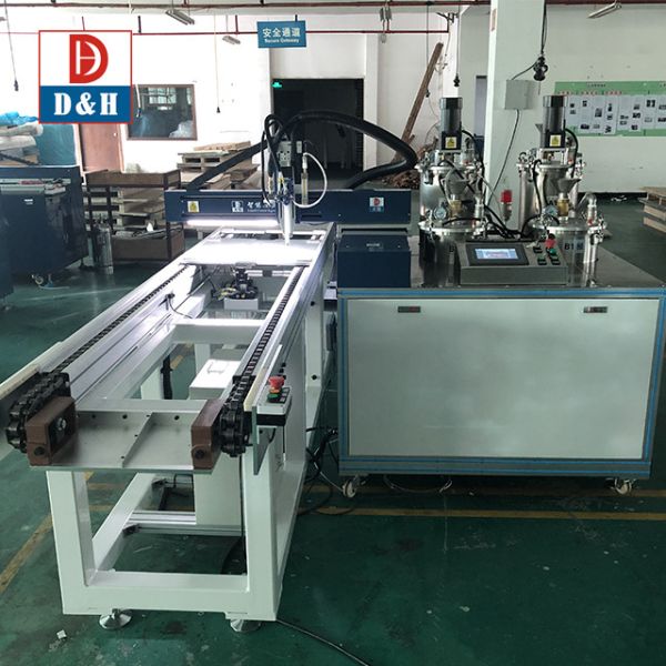 Quality Automatic Double Potting System Mixing Gluing Machine with 2 Systems in 1 for sale