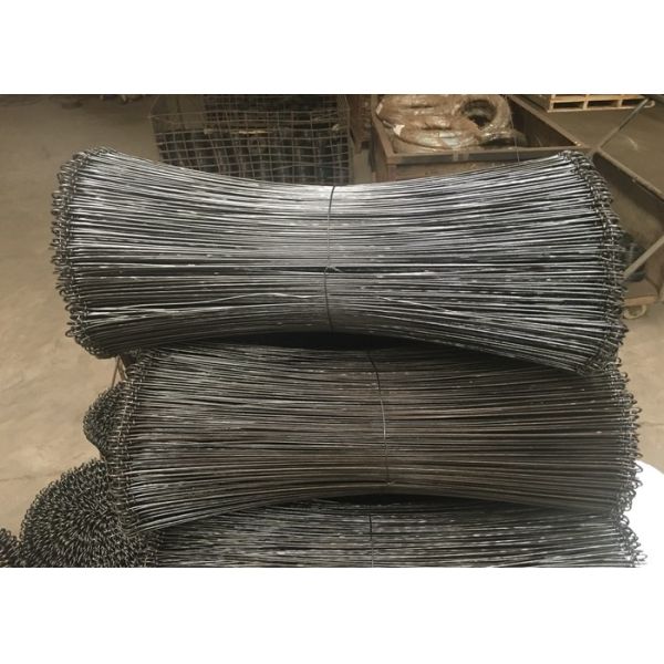 Quality Galvanised Double Loop Q195 BWG16 Black Binding Wire for sale