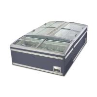 Quality Commercial refrigeration Upright Island Combination Freezer -18 Degree Eco Friendly for sale