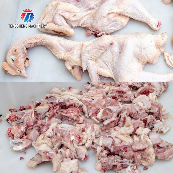 Quality Industrial Electric 800KG/H Meat Processing Machine Beef Lamb Chicken Dicer for sale