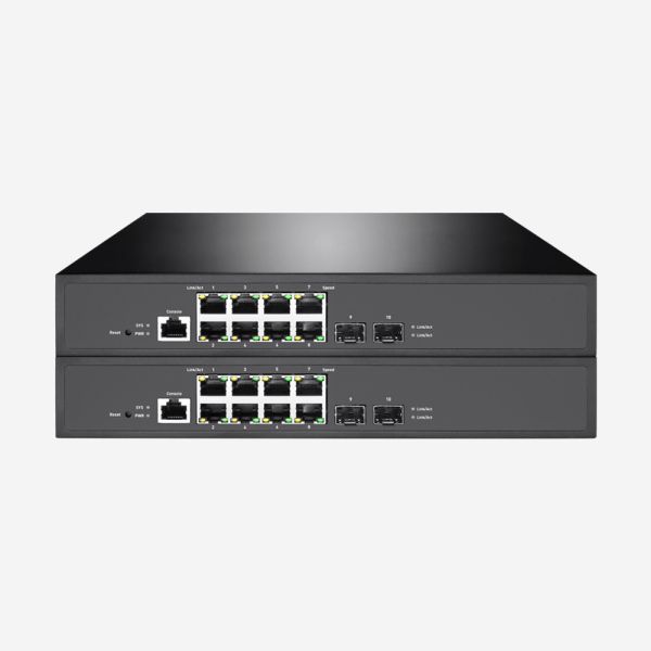 Quality 802.3x Full Duplex 8G RJ45 Layer 2+ Managed Gigabit Switch With 2G SFP Ports 1 Console Port for sale