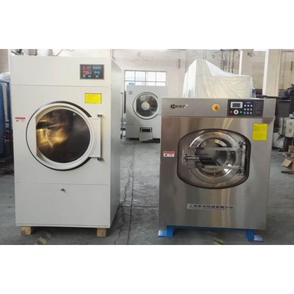 Quality 304 Stainless Steel Industrial Washing Machine 25KG Full Automatic Laundry for sale