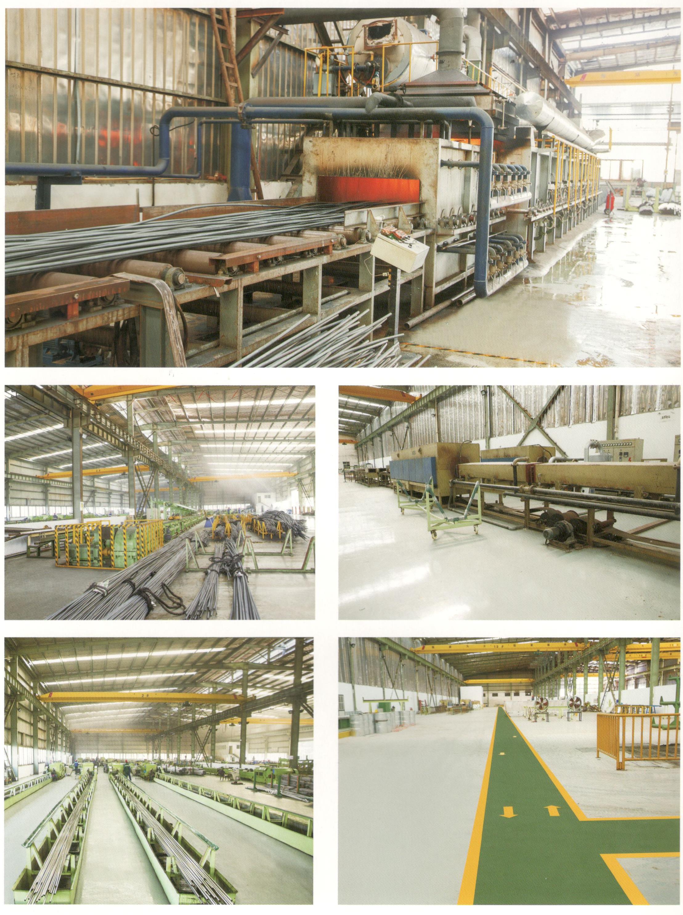 Production Workshop for ASTM A312 TP304 Seamless Welded Stainless Pipe