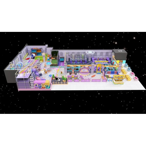 Quality Easy Installation Soft Playground Equipment Customized For 2-12 Years Old Children for sale
