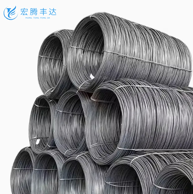 Quality Low Alloy Steel Wire Rod 65Mn Q345 ML08AL ML35 ML40Cr Carbon Steel Wire Rod for sale