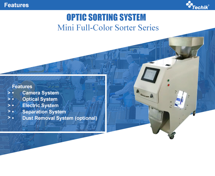 Mini Rice Coffee Color Sorter Price Machine System Color Sorter Spare Parts