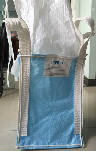 Quality Dangerous chemical powder 500kg anti static bulk bags CROHMIQ blue for sale