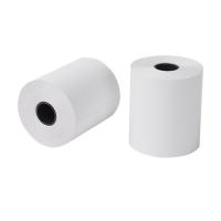 Quality 55g 57mmx70mm 52gsm Nutural Packing POS Thermal Paper Rolls for sale
