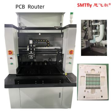 Quality Customized Adjustable Bit Break Control 330mm PCB Router Machine for sale