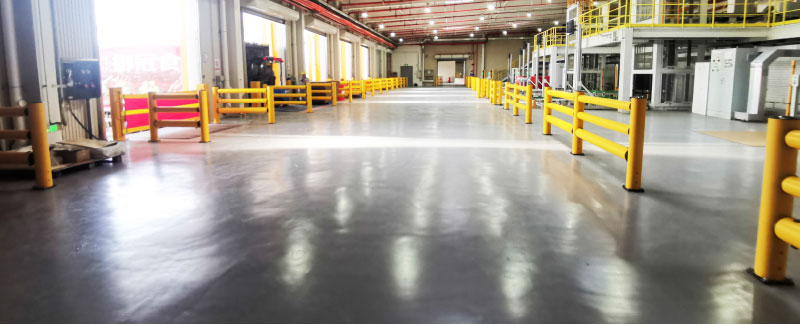 Flexible Pedestrian Barrier  Anti-Collision Guardrails Warehouse Safety Barrier Traffic Guardrails
