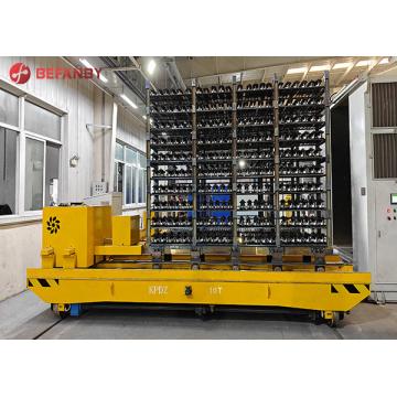 Self - Propelled Annealing Furnace Rail Transfer Cart High Temperature Proof