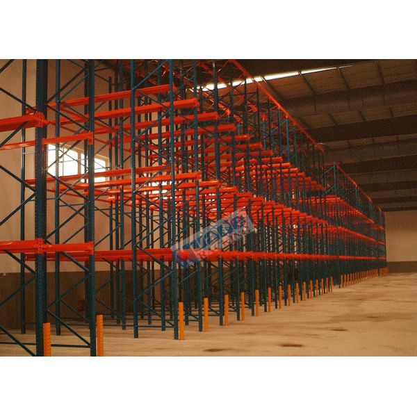Quality Warehouse Storage System Drive In Racking For Large Volume Identical Goods for sale