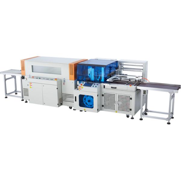 Quality Fully Automatic Edge Sealing Shrink Packaging Machine GPL-5560CI+GPS-5030LW for sale