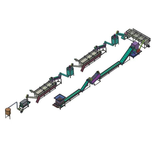 Quality Approx.800-2000kg/h Capacity Waste PET Bottle Washing Recycling Machine for Recycling for sale