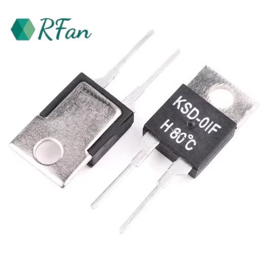 Quality Small KSD01F Thermal Protector Thermal Resettable Fuse For Circuit Board for sale