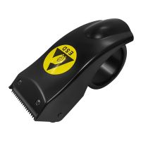 Quality Black ABS Plastic Office Equipment Desktop ESD Antistatic Tape Dispenser for sale