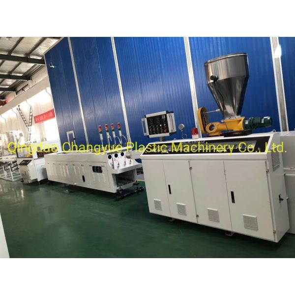 Quality Customized Two / Four Cavity PVC Conduit Pipe Making Line for Outlet Pipe Production for sale