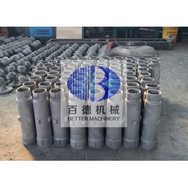 Quality Ceramic Pipe Insulation / Refractory Silicon Carbide Tube 300 - 2100mm Length for sale