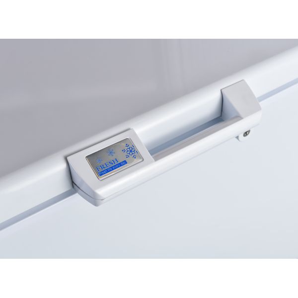Quality Commercial Chest Freezer with Horizontal Double Doors and Customized Dimensions for sale