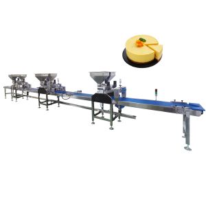 Quality 304 Stainless Steel Automatic Cake Making Machine Manufacturing Equipment 480pcs for sale