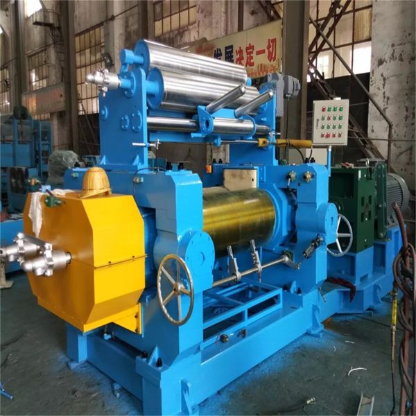 Quality 90KW Two Roll Rubber Mixing Mill Machine Craftsmanship Open Mill Rubber Mixing for sale