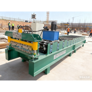 Quality 1025mm Trapezoidal Efficient IBR Roof Panel Roofing Roll Forming Machine for sale
