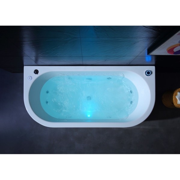 Quality Single Spa With Double Waterfall Massage Bathtub for sale